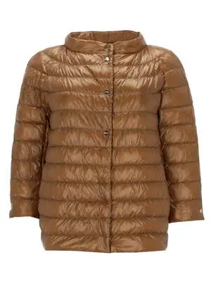 Herno Cropped Padded Down Jacket