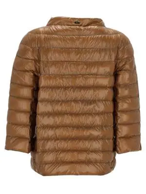 Herno Cropped Padded Down Jacket