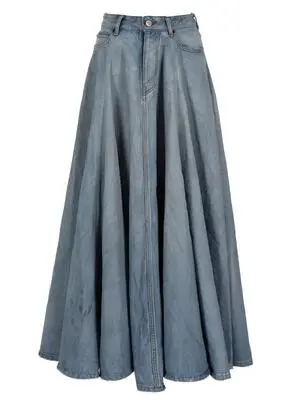 BALENCIAGA BALENCIAGA Long Godet Skirt