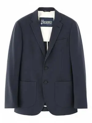 Herno Single-breasted Linen Jacket