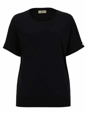 Herno Cotton Blend T-shirt - Black