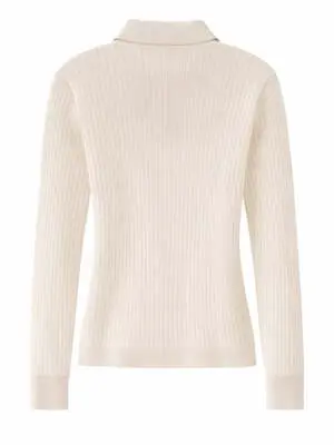 Max Mara Cashmere Polo Shirt - Cream