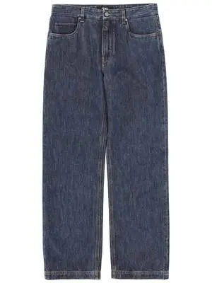 Fendi Regular Fit Jeans - Blue