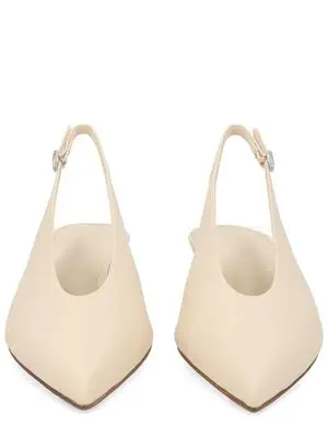 AeydĒ Décolleté Camila Pumps - Cream