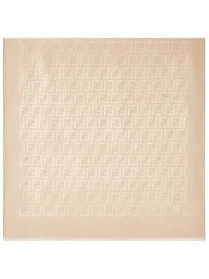 Fendi Foulard Ff - Cream