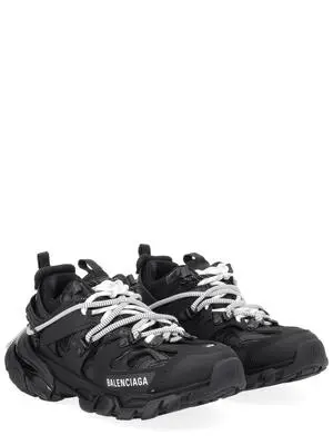 Balenciaga Track Sneaker With Logo - Black