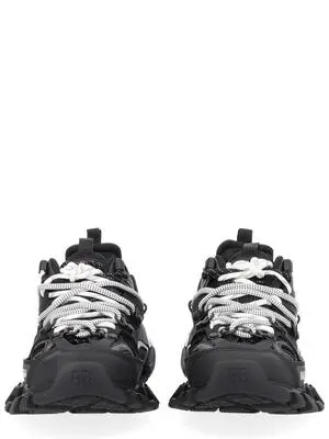 Balenciaga Track Sneaker With Logo - Black