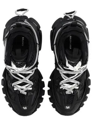 Balenciaga Track Sneaker With Logo - Black