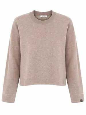 Max Mara MAX MARA Cashmere And Wool Sweater Cream