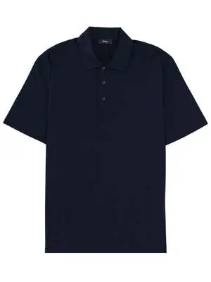 Herno Cotton Polo - Blue