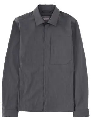 Herno Overshirt In Misto Lana