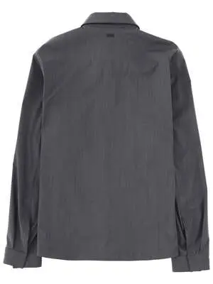 Herno Overshirt In Misto Lana