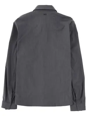 Herno Wool Blend Overshirt - Gray