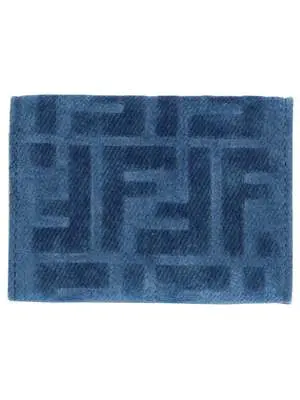 Fendi Portafoglio Micro Trifold Baguette