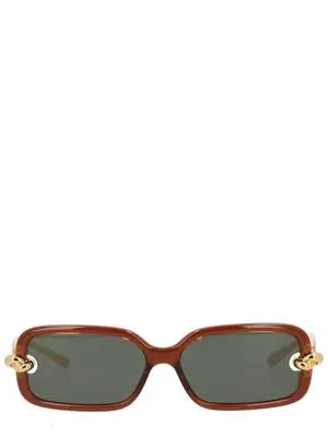 Bottega Veneta Knot Sunglasses - Brown