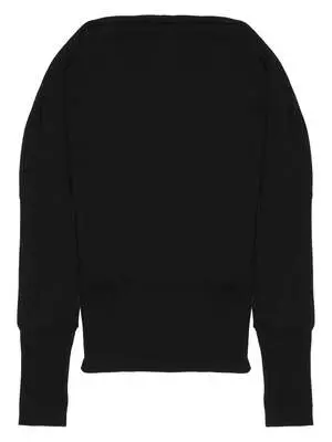 TOTEME Viscose Sweater - Black