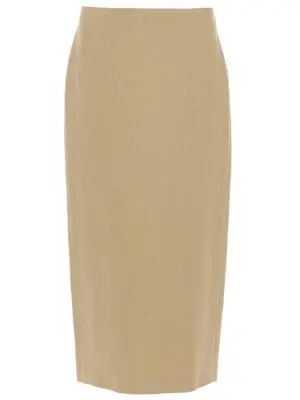 Max Mara MAX MARA Veranda Midi Skirt Cream