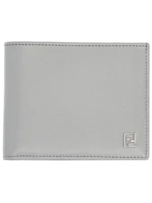 Fendi Fendi Squared FF Portafoglio Gray