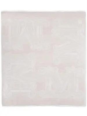 Max Mara Linen Blend Stole - White