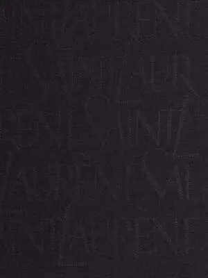 Saint Laurent Sciarpa Quadrata In Seta