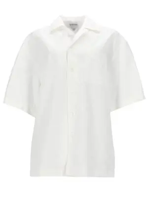 Bottega Veneta Camicia In Cotone - White