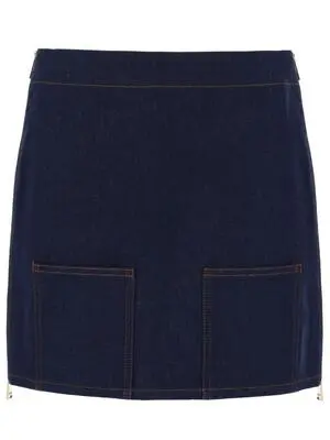 FENDI FENDI Denim Mini Skirt