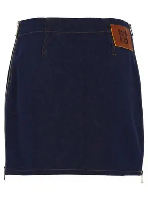 Fendi Denim Mini Skirt