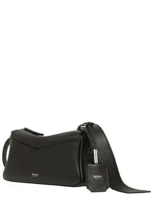 Max Mara Shoulder Bag With Logo - Black