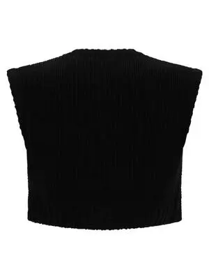 Max Mara Knitted Top - Black