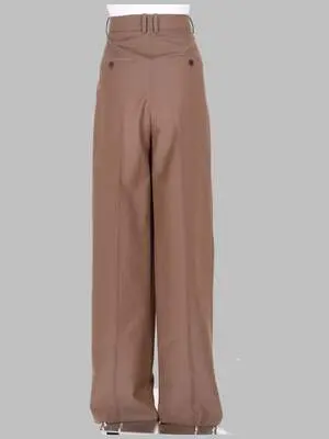 Saint Laurent Pantalone Sartoriale In Lana E Seta