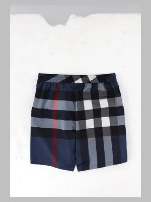 Burberry Checked Shorts - Multicolor