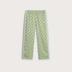 Adidas Satin Polka Dots Wide Leg Pant - Magic Lime