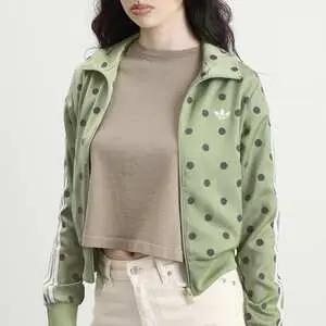 Adidas Satin Polka Dots Track Top