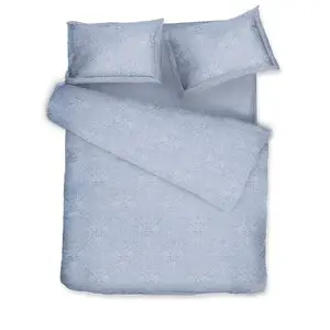 DECOFLUX HOME Sateen Bed Linen Set Paisley Ocean - Blue