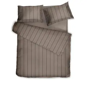 DECOFLUX HOME Sateen Bed Linen Set Etno - Brown