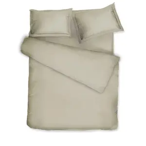 DECOFLUX HOME Sateen Bed Linen Set Solid Pistachio - Green