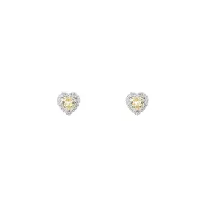 Arte Madrid Encantador Stud Earrings Canary - Yellow