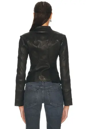 Staud Blair Leather Jacket