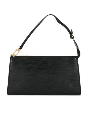 LOUIS VUITTON Epi Pochette Accessoires 24 Shoulder Bag - Black