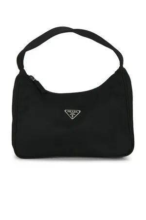 Prada Tessuto Sport Hobo Bag - Black