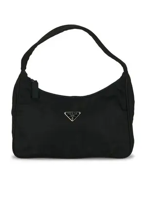 Prada Tessuto Sport Hobo Bag - Black