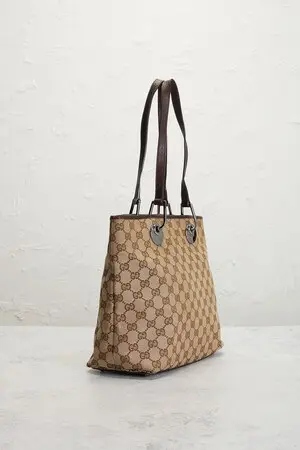 Gucci Eclipse Tote Bag In Brown