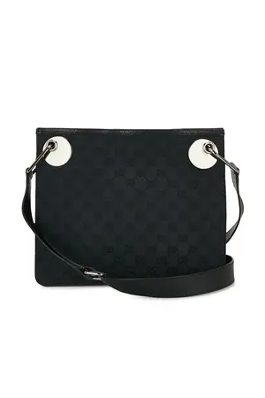 Gucci Eclipse Messenger Bag - Black
