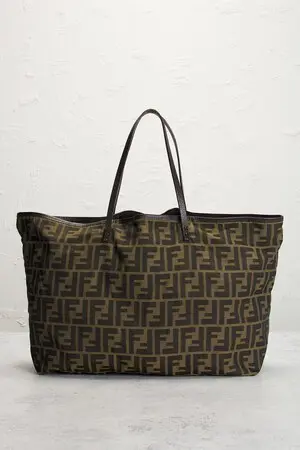 Fendi Zucca Roll Tote Bag