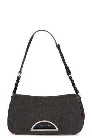 Dior Denim Maris Pearl Shoulder Bag
