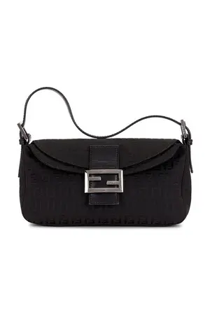 Fendi Zucca Baguette Shoulder Bag