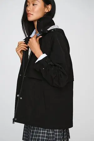 Bernardo Funnel-neck Utility Jacket
