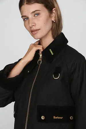Barbour Quilted Waxed Utility Jacket