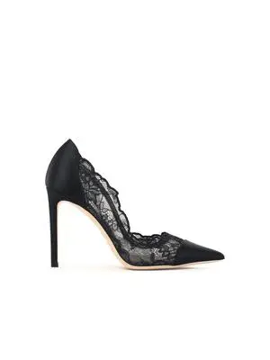 JIMMY CHOO Brigitte 100' Fabric Pumps