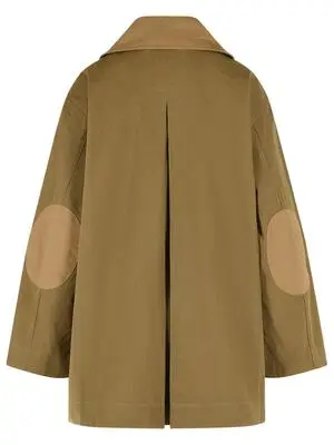 GANNI Cotton Jacket - Green